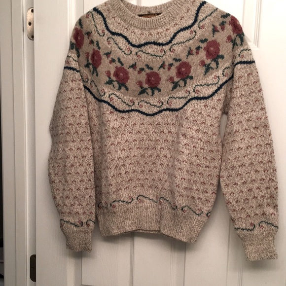 Vintage | Sweaters | Vintage Wool Sweater | Poshmark